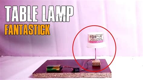 Create Amazing Table Lamp With LED Bulb New Tricks With LED Experiment Led Bulb New
