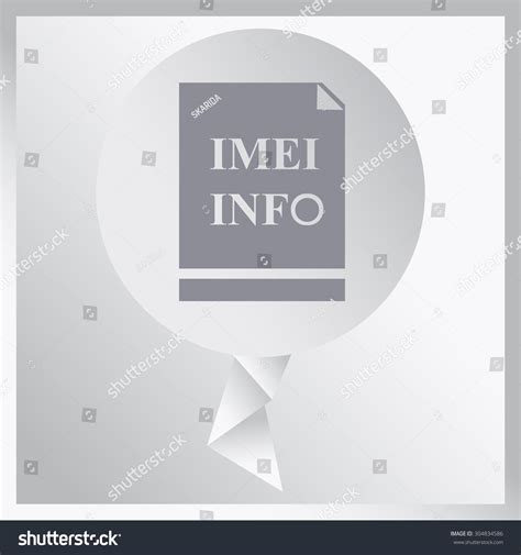 Imei Info Icon Vector Stock Vector Royalty Free Shutterstock