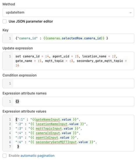 Dynamodb Updateitem Error 💬 Queries And Resources Retool Forum