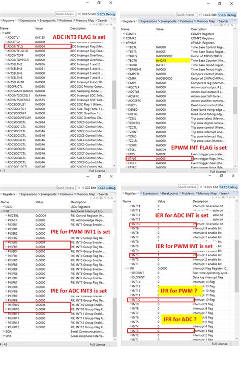 Tms320f28027 Ifr Interrupt Flag Stop To Be Set C2000 Microcontrollers Forum C2000™︎