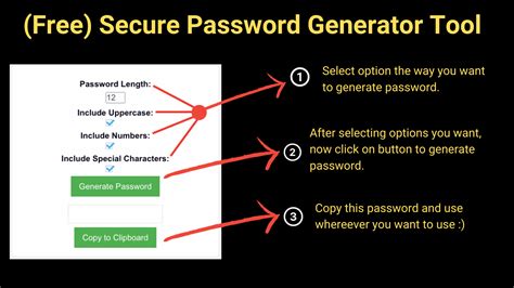 Secure Password Generator Free Tool Pass No One Can Guess