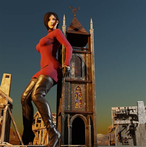 Giantess Ada Wong Re4 By Lmaonee On Deviantart