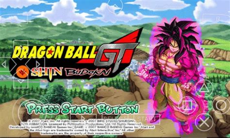 New Dragon Ball Gt Shin Budokai 2 Mod Psp Download Eog