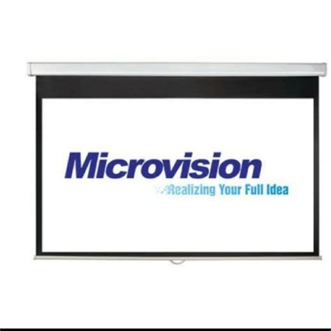 Jual Layar Projector Screen Projector Microvision Manual 70 Jakarta