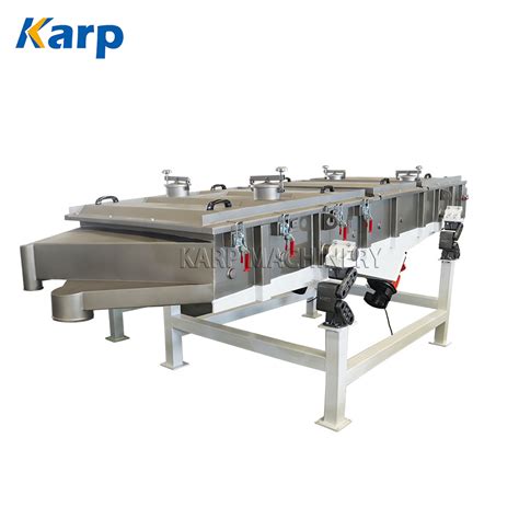 Pellets Classification Linear Vibrating Screen Particles Rectangle Vibration Sieve Vibrating