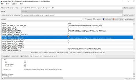 Cmake指定opencv版本 Opencv Cmake配置mob64ca13fb1f2e的技术博客51cto博客
