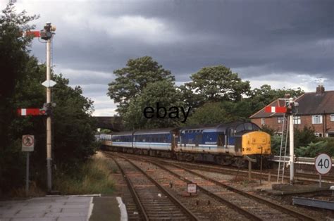 35mm Railway Slide Regional Railways Loco Class 37 37429 Helsby £3