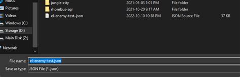 Wrong Save File Type Issue CCDirectLink Crosscode Map Editor GitHub