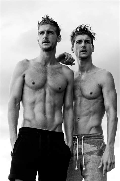 Twin Brothers Campbell Nic Pletts Pose For New Photos Page 2 The