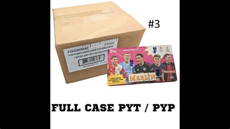 Ttc Box Break Stream ⚽🔥 Topps 23 24 Merlin Chrome Case 3 Pyt 2 Caser