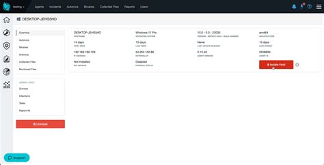 Managed Host Isolation Overview Huntress Product Support