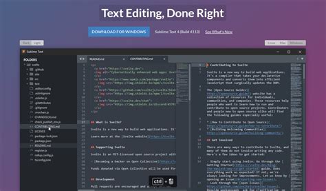 Sublime Text 4 稳定版 Build 4113 发布问题 Sublime Text 4 稳定版 Build 4113 发布问题