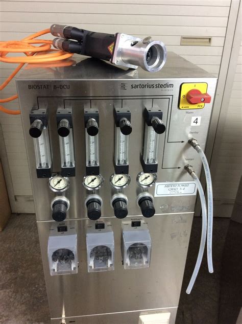 Sartorius Stedim Biotech Biostat Dcu Touch Tower B Dcu Bioreactor W Gl
