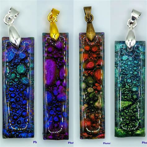 Bubble Effect Resin Pendants Rresincasting