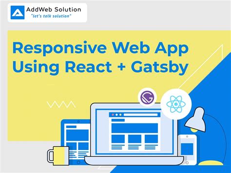 Responsive Web Application Using React Gatsby Upwork