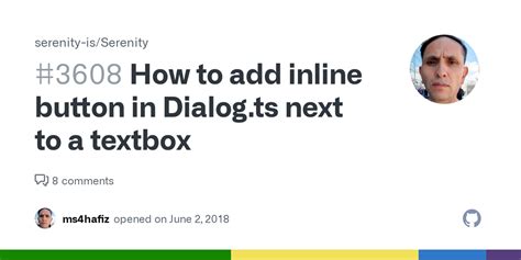 How To Add Inline Button In Dialogts Next To A Textbox · Issue 3608 · Serenity Isserenity