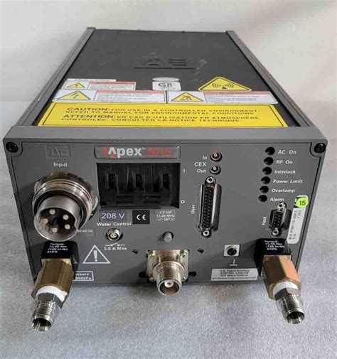 Advanced Energy Apex 3013 Used For Sale Price 293642381 Buy From Cae