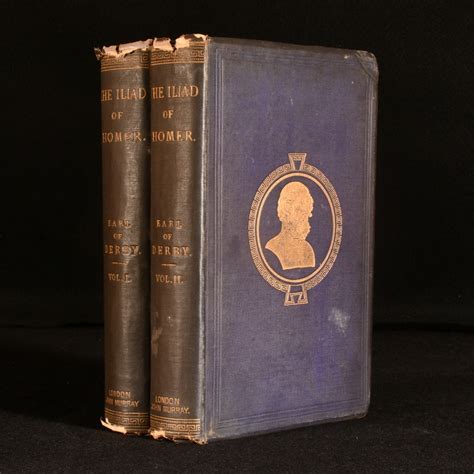 The Iliad Of Homer Rendered Into English Blank Verse By Edward Earl Of