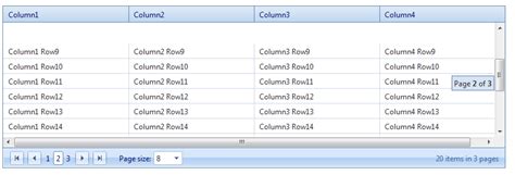 Static Header Bar And Scrolling Style Issue In Ui For Aspnet Ajax Grid Telerik Forums