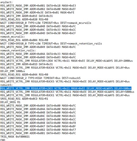 Tps6594 Q1 Pmic Tps6594133a Q1 Sequence Questions Power Management Forum Power Management