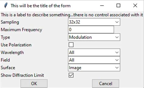 Settings For Zpl Macros Zemax Community