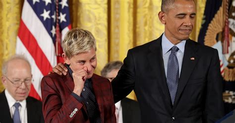 Ellen Degeneres Farewell To The Obamas Will Have You In Tears Teen Vogue