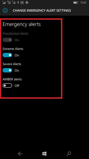 How To Disable Emergency Alert Notifications On Dual Sim Windows 10 Phones Poc Network Tech
