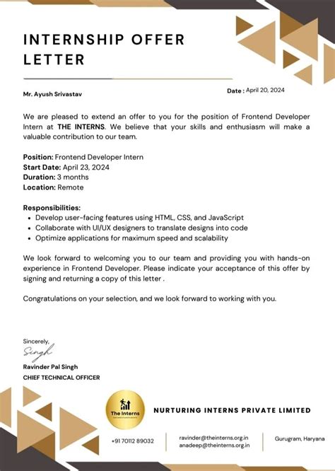 Ayush Srivastav On Linkedin Theinterns Frontend Developer Development