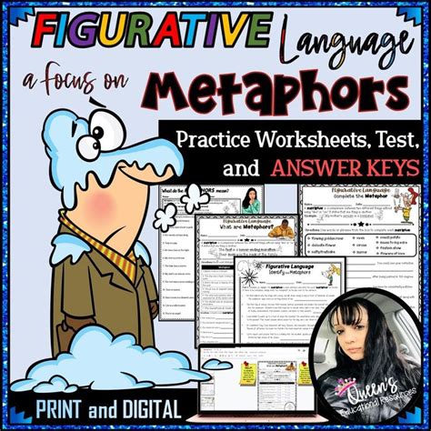Figurative Language Metaphors Activity Worksheets Made By Teachers