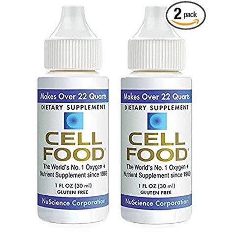 Cellfood Liquid Concentrate 1 Oz Pack Of 2 Oxygenating Formula