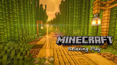 Bamboo Trail And Path Texturing Minecraft No Commentary Youtube