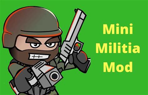 Mini Militia Old Mod Apk Unlimited Ammo Health Jetpack