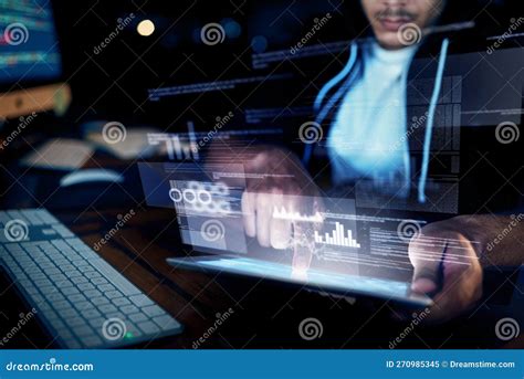 Your Network Has Been Breached Shot Of An Unidentifiable Hacker Using