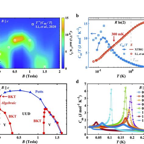 Finite Temperature Phase Diagram Of The Nbcp Under Magnetic Fields ∥c Download Scientific