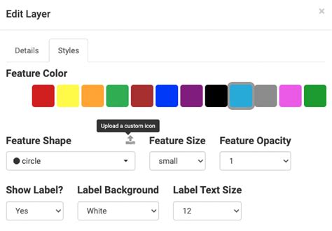 Use Custom Icon For Marker Point Layer
