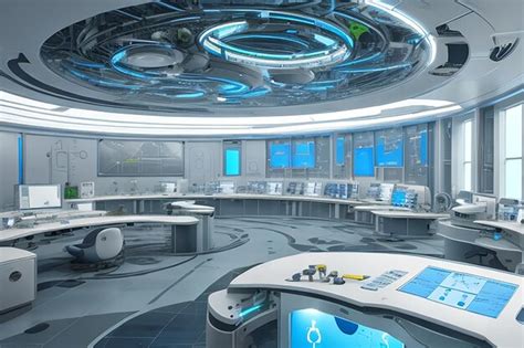 Premium Ai Image Ai Enhanced Environmental Monitoring Lab