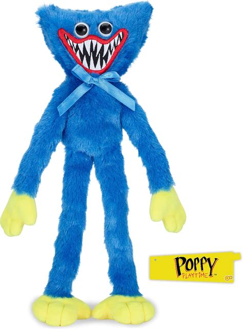 Poppy Playtime Scary Huggy Wuggy Plush 14 Medium Plush