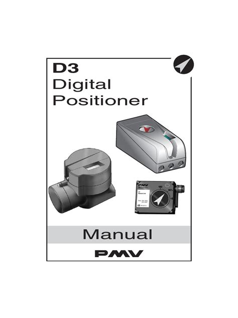 Digital Posicioner Pmv D3 Iom Pdf Valve Parameter Computer Programming