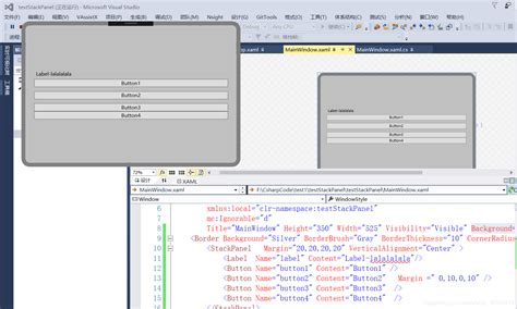 wpf中使用stackpanel，border进行简单布局 stackpanel 适应窗口 csdn博客