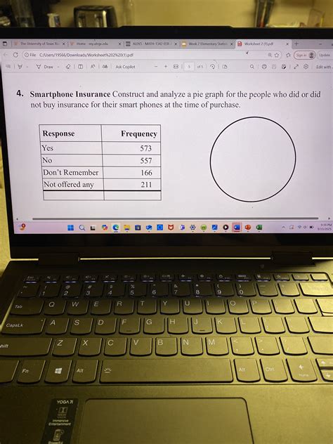Construct And Analyze A Pie Graph For The People Who Did Or Did Not Buy I