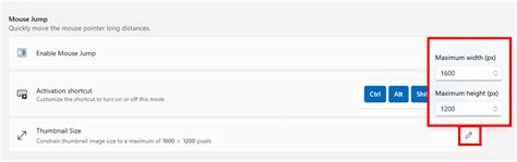 Custom Size Window For Mouse Jump Larger Smaller · Issue 24564 · Microsoftpowertoys · Github