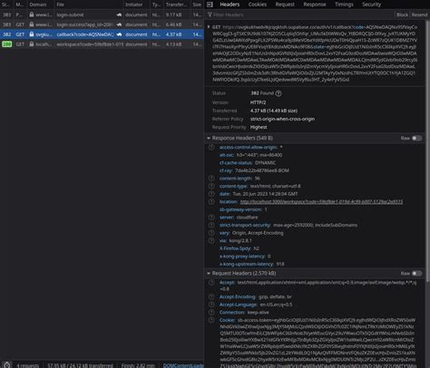 Oauth Using Using 3rd Party Providers Happen But On Redirecting