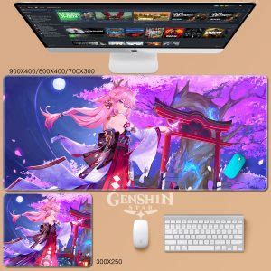 Genshin Impact Mouse Pad Yae Miko Genshin Star