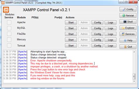 Mysql Is Not Staring In Xampp — How To Fix It By Mohiniba Jadeja