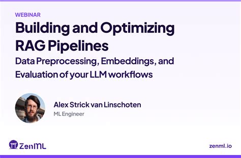 Building And Optimizing Rag Pipelines Data Preprocessing Embeddings And Evaluation With Zenml