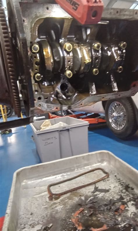 Mgb Roadster Engine Work Bridge Classic Cars