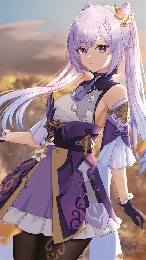 Keqing Kokusei Genshin Impact 2250x4000 Ranimewallpaper