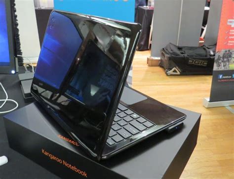 Closer Look At The Kangaroo Notebook Modular PC System Video Liliputing