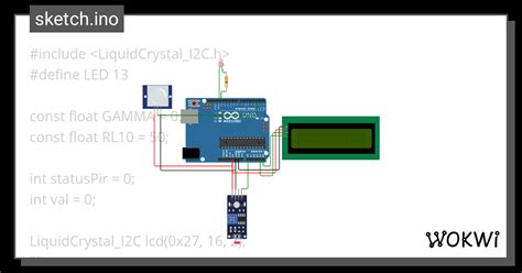 Tugas Sensor Pir Dan Ldr Safitri Wokwi Arduino And Esp32 Simulator