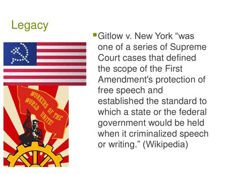 Gitlow V New York